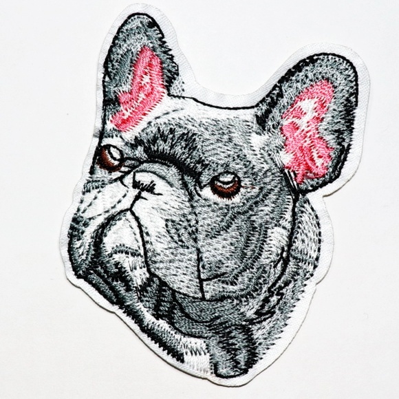 Accessories | Dog Patch Iron On French Bulldog Diy Frenchie | Poshmark
